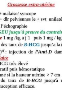 Grossesse extra-Utérine GEU Conduite à Tenir – Santé Médecine